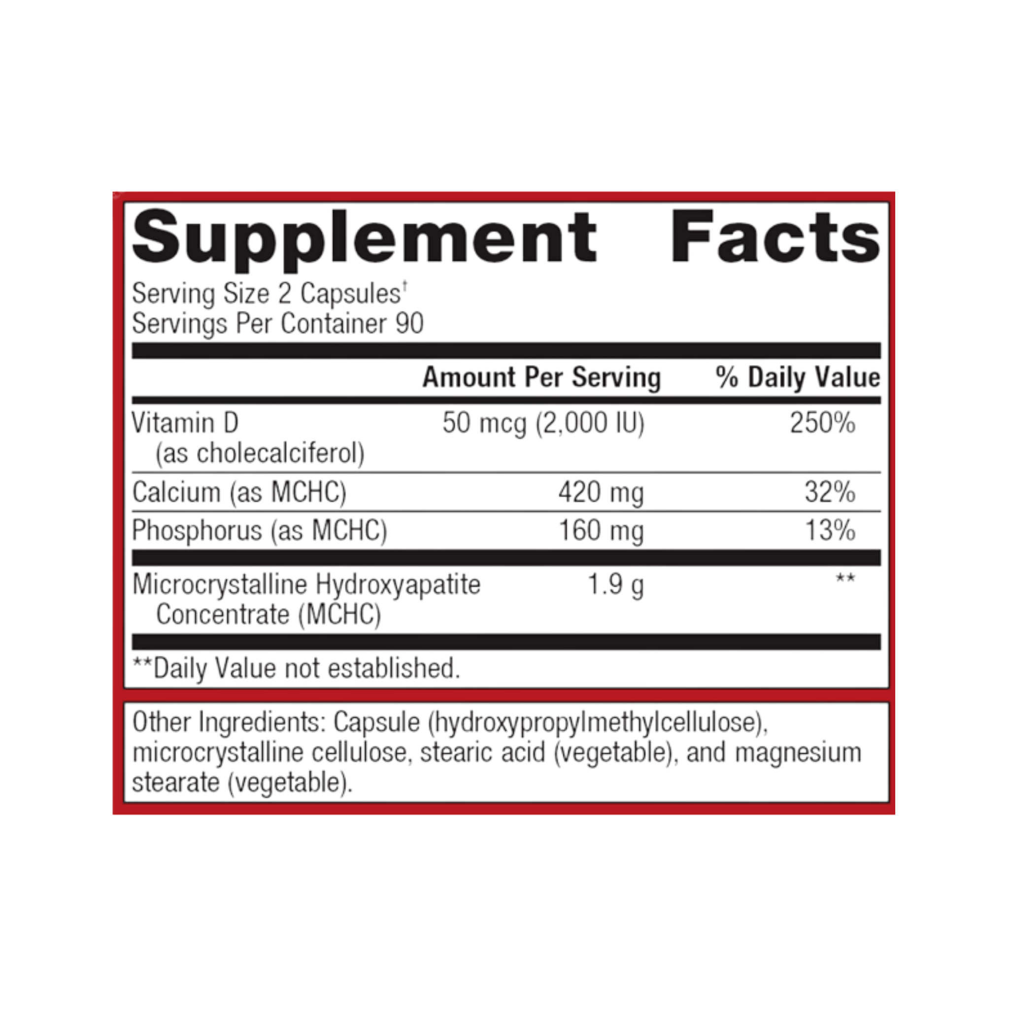 Bone Builder® Plus – Bone & Joint Support with MCHC and Vitamin D – My ...