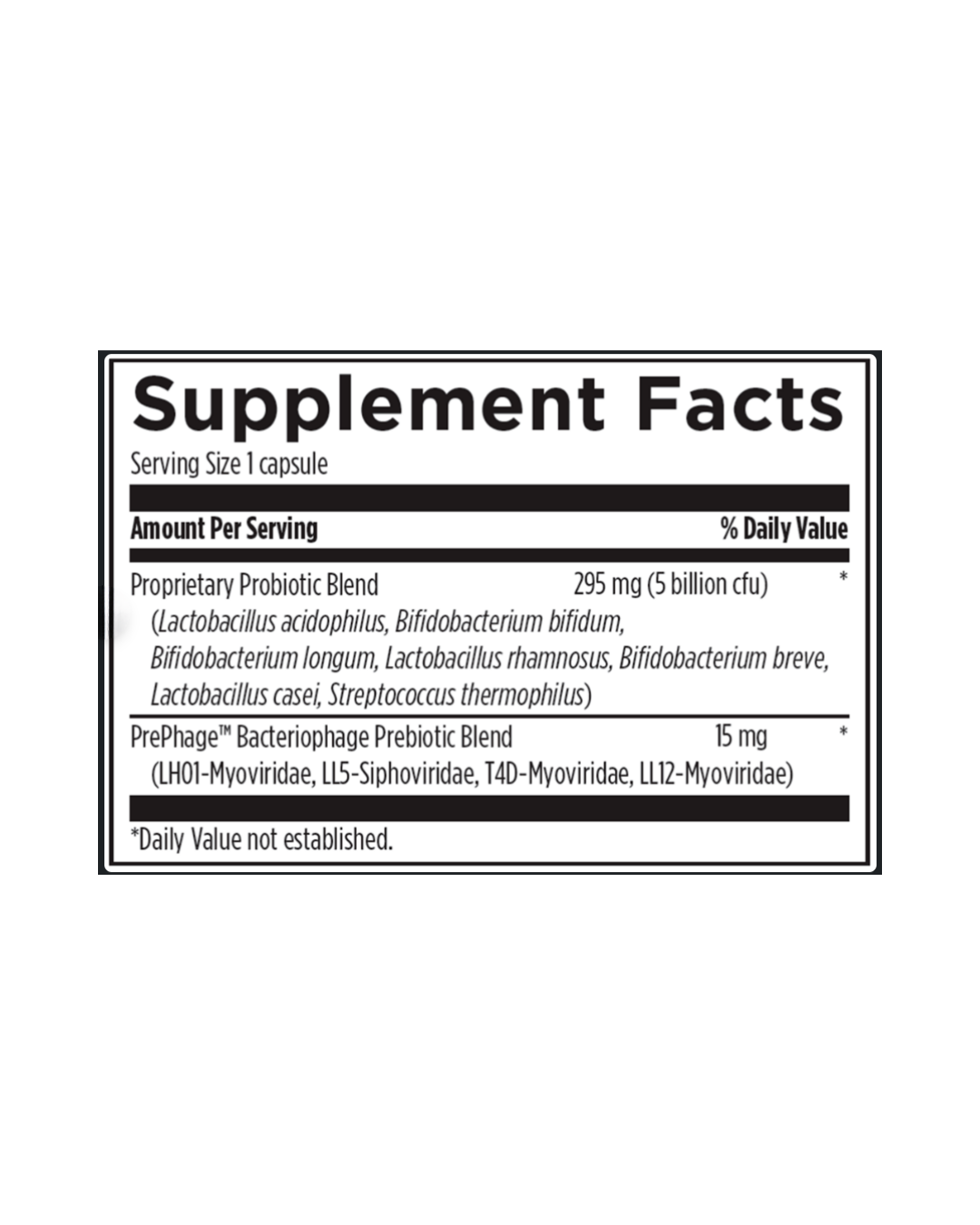 Probiophage DF™ Probiotic + Bacteriophage Formula for Gut & Immune Sup ...